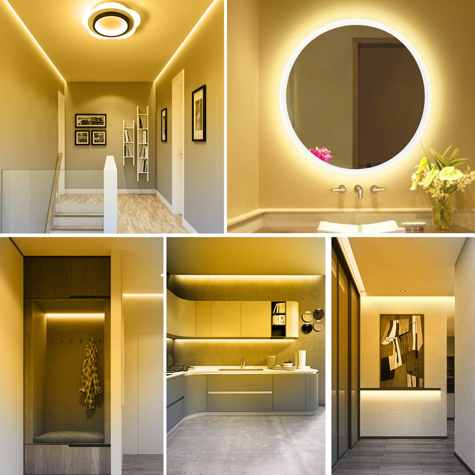 The Correct Way To Hang LED Strips On Walls – Ledbe Blog