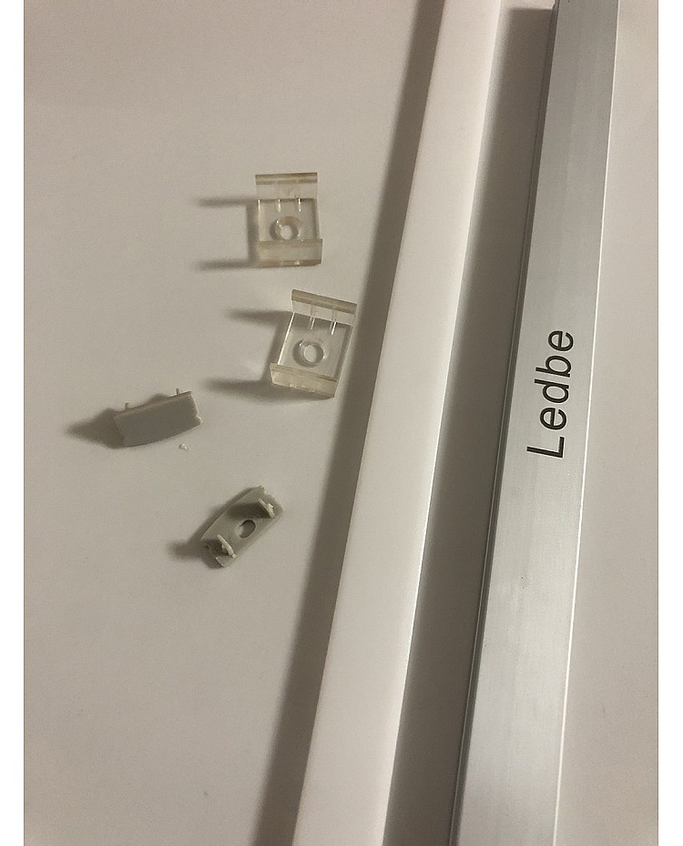 8MM Slim Linear LED Tape Aluminum Profile