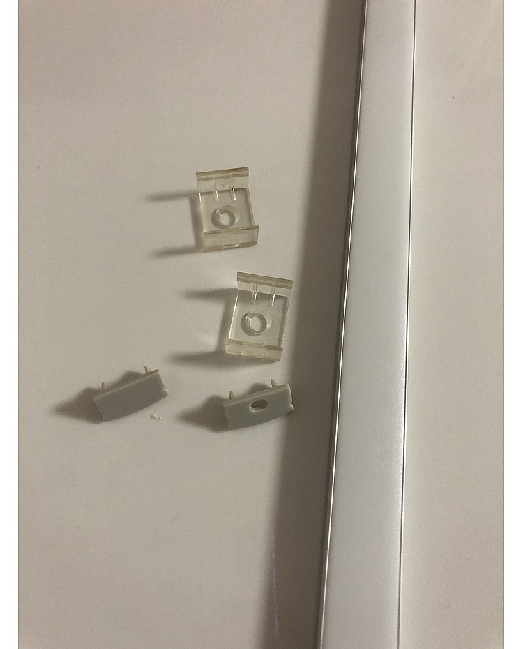 8MM Slim Linear LED Tape Aluminum Profile