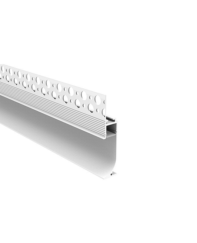 Black LED Channels For Skirting/Baseboard Lighting