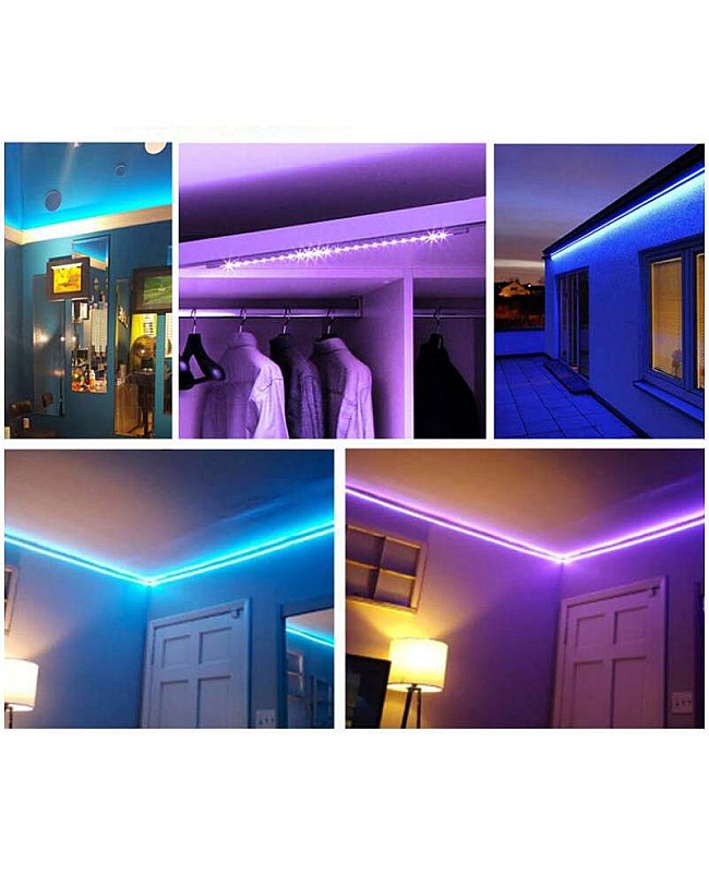 Dreamcolor LED Strip Light Kit With 24Keys Music LED Controller