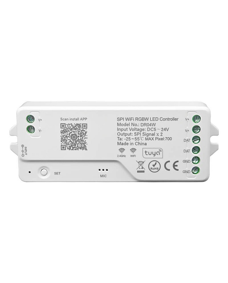 DR04W Tuya WiFi SPI LED Controllers