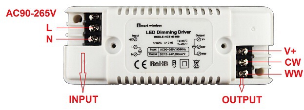Constant Current CCT Dimmable LED Driver